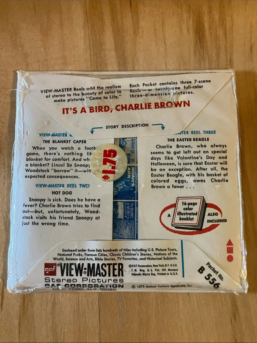 View Master | Toys | Its A Bird Charlie Brown View Master Stereo ...